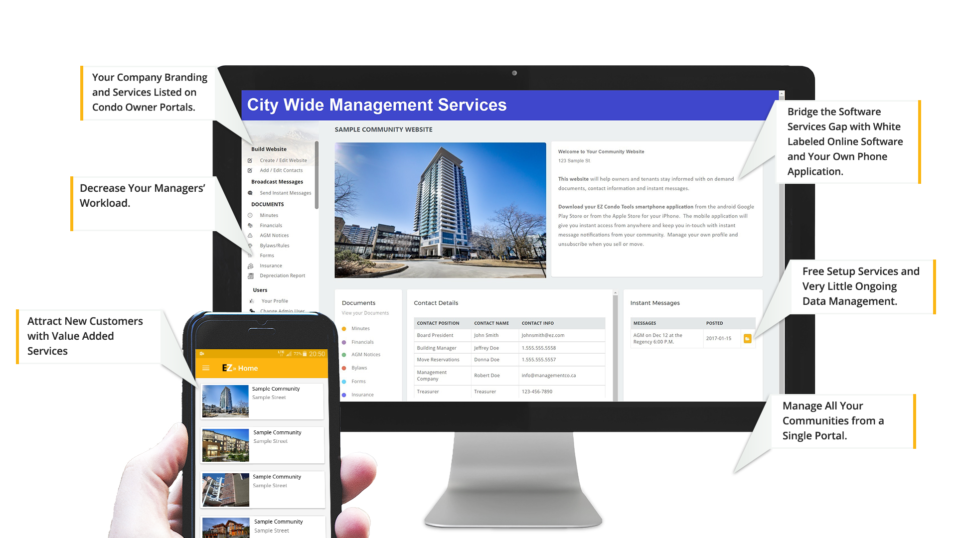 Management – EZ Condo Tools